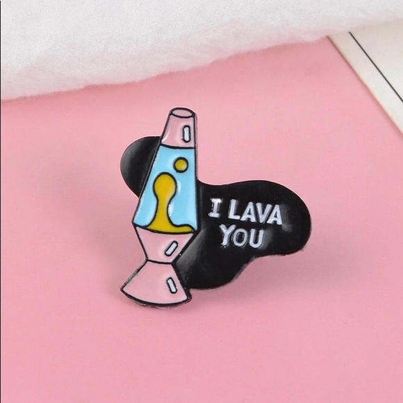 Jewelry | Groovy Lava Lamp Enamel Pin | Poshmark
